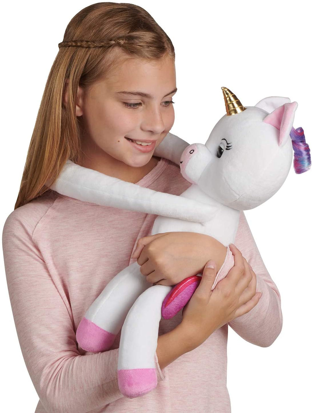 Wow Wee Fingerling Hugs Interactive Unicorn Plush White