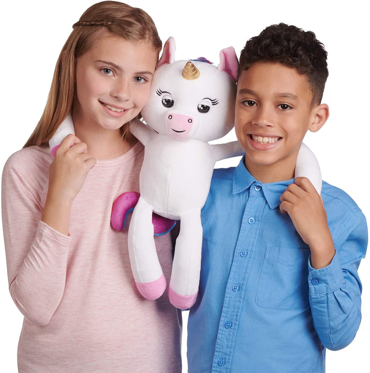 Wow Wee Fingerling Hugs Interactive Unicorn Plush White
