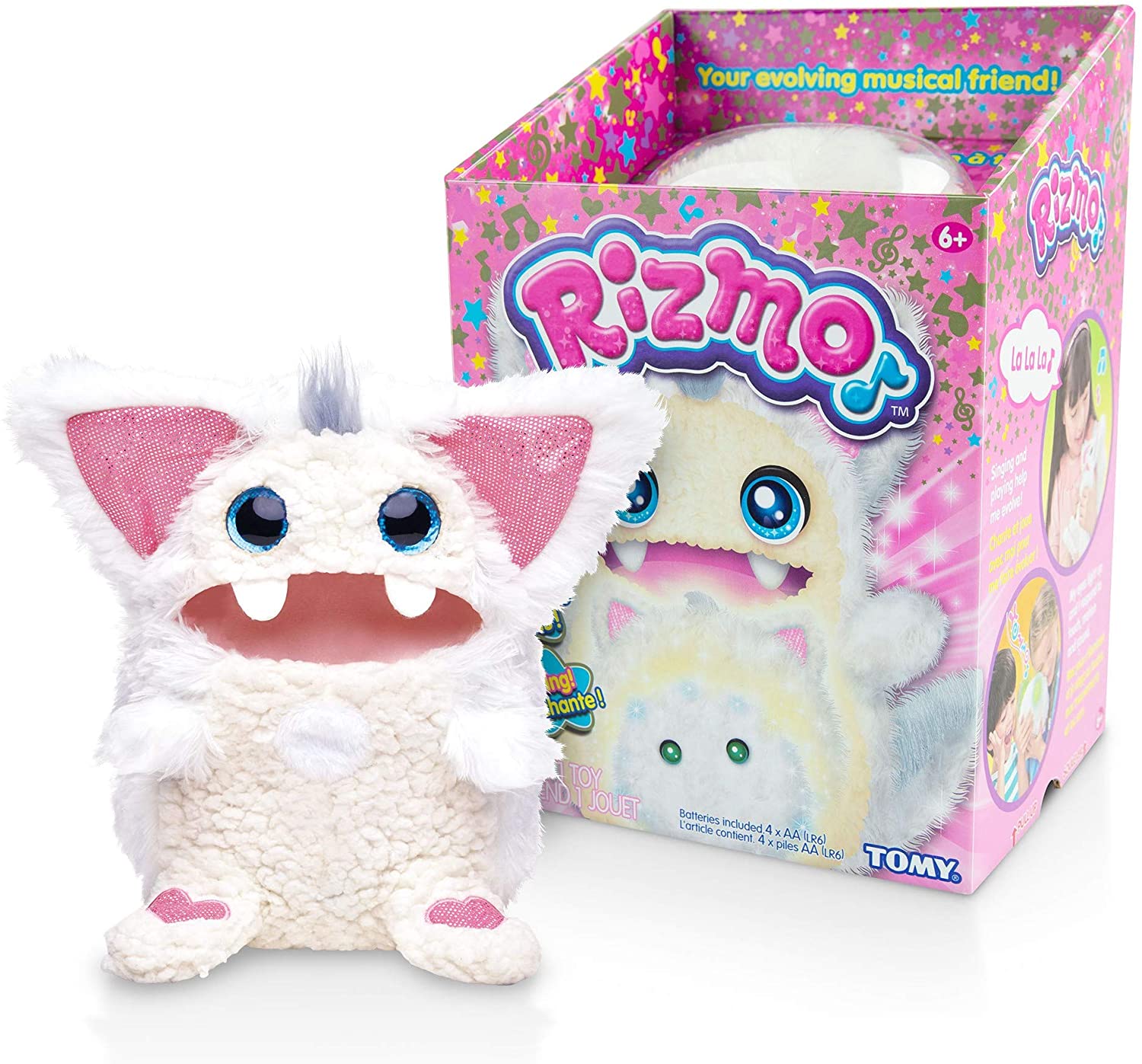 Rizmo Your Evolving Musical Friend | Interactive Plush Kids Toy with F